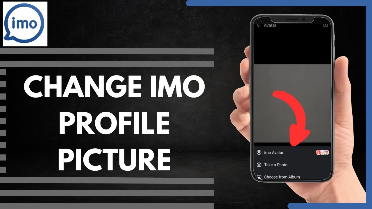 How To Change Imo Profile Picture - YouTube