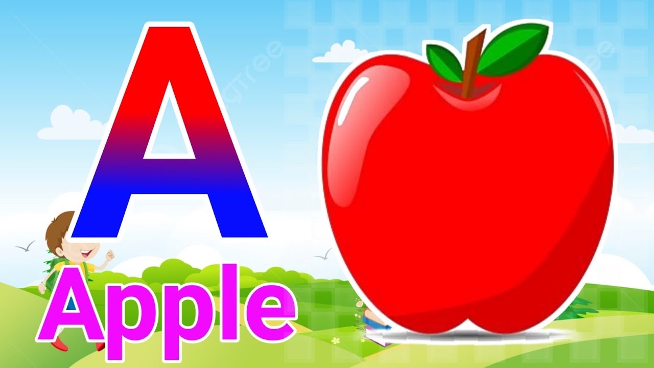 "Learn ABC in a Fun and Interactive Way | Colorful Alphabet Video for ...