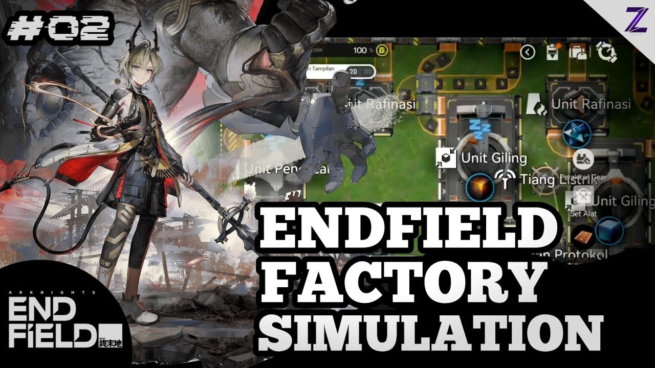 ENDFIELD FACTORY SIMULATION #02 #arknightsendfield - YouTube