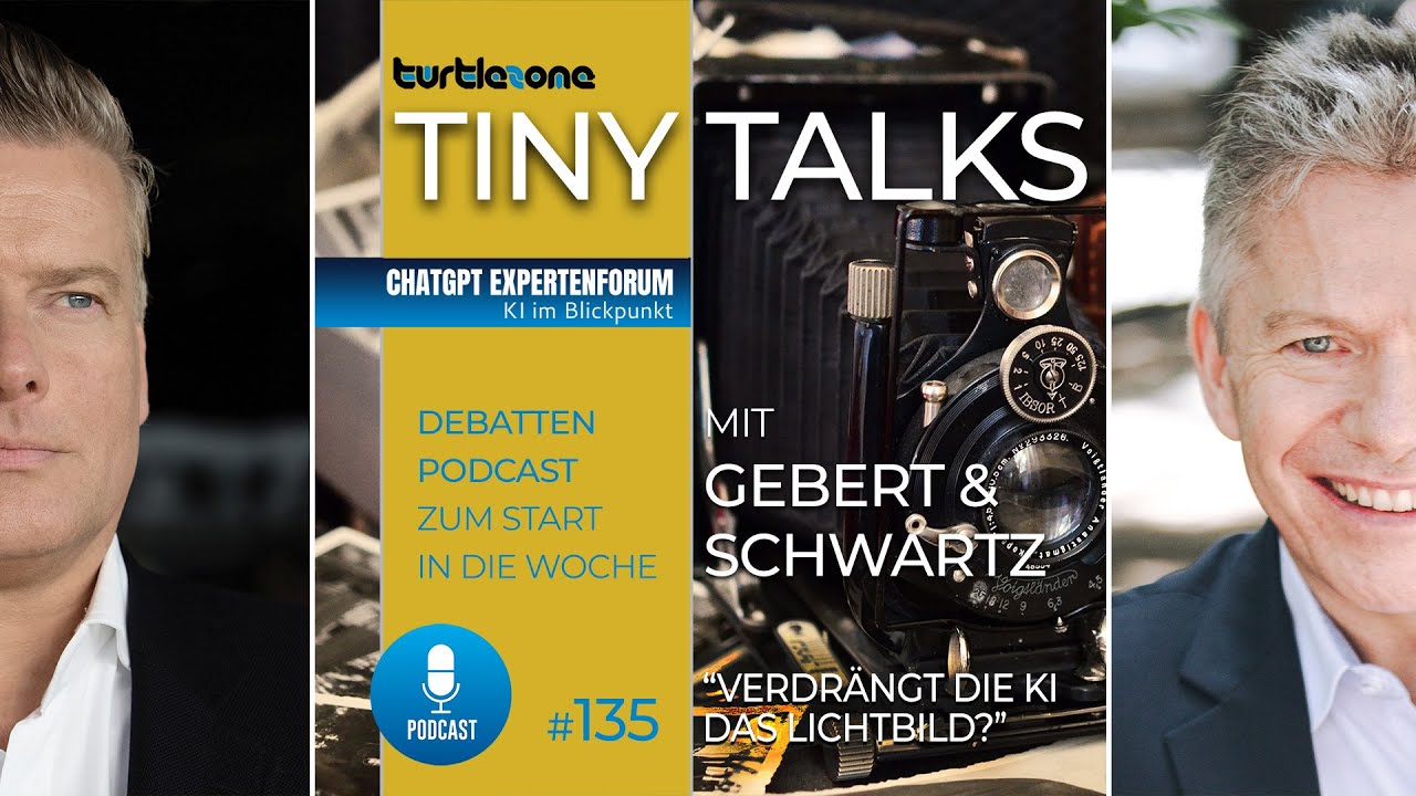 Turtlezone Tiny Talks - Verdrängt die KI das Lichtbild? - YouTube