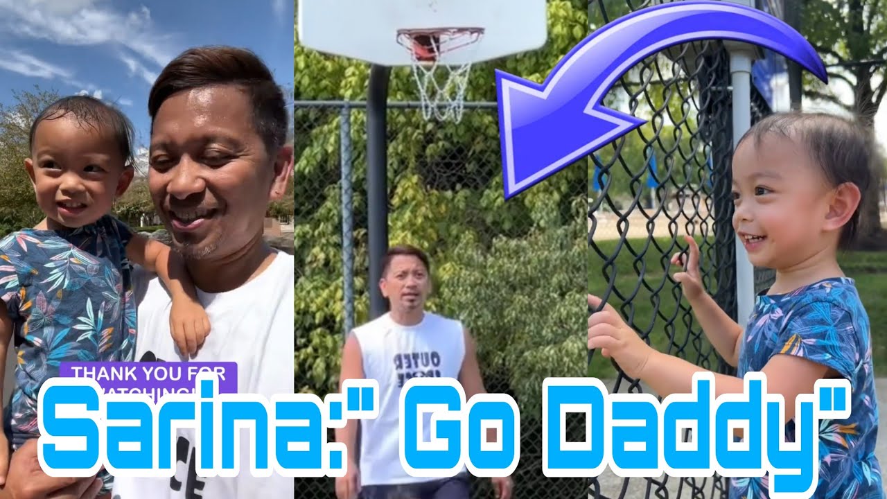 Baby Sarina NAGING CHEERLEADER Ni Jhong Hilario - YouTube