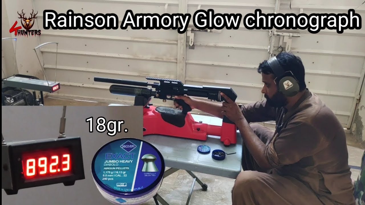 2/4 Rainson Armory Glow full review (chrono test) by 4hunters - YouTube