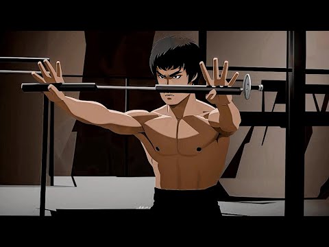 Bruce Lee - Nunchacu skills - Enter the Dragon (Cartoon)
