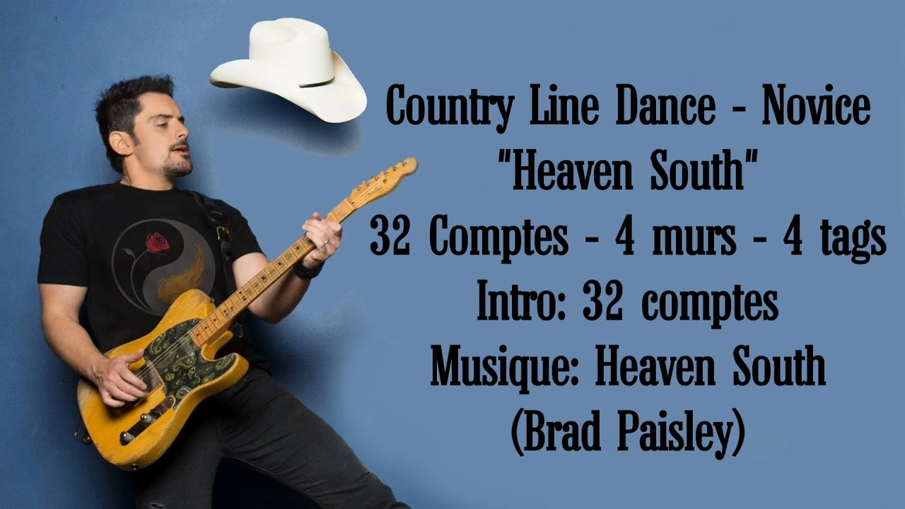 Heaven South - Country Line Dance - Brad Paisley - YouTube