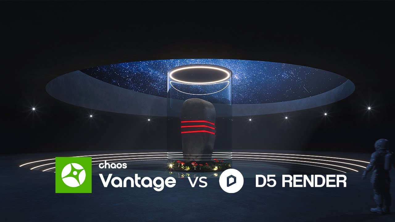 Exterior Arch-Viz | D5 Render vs Chaos Vantage - YouTube