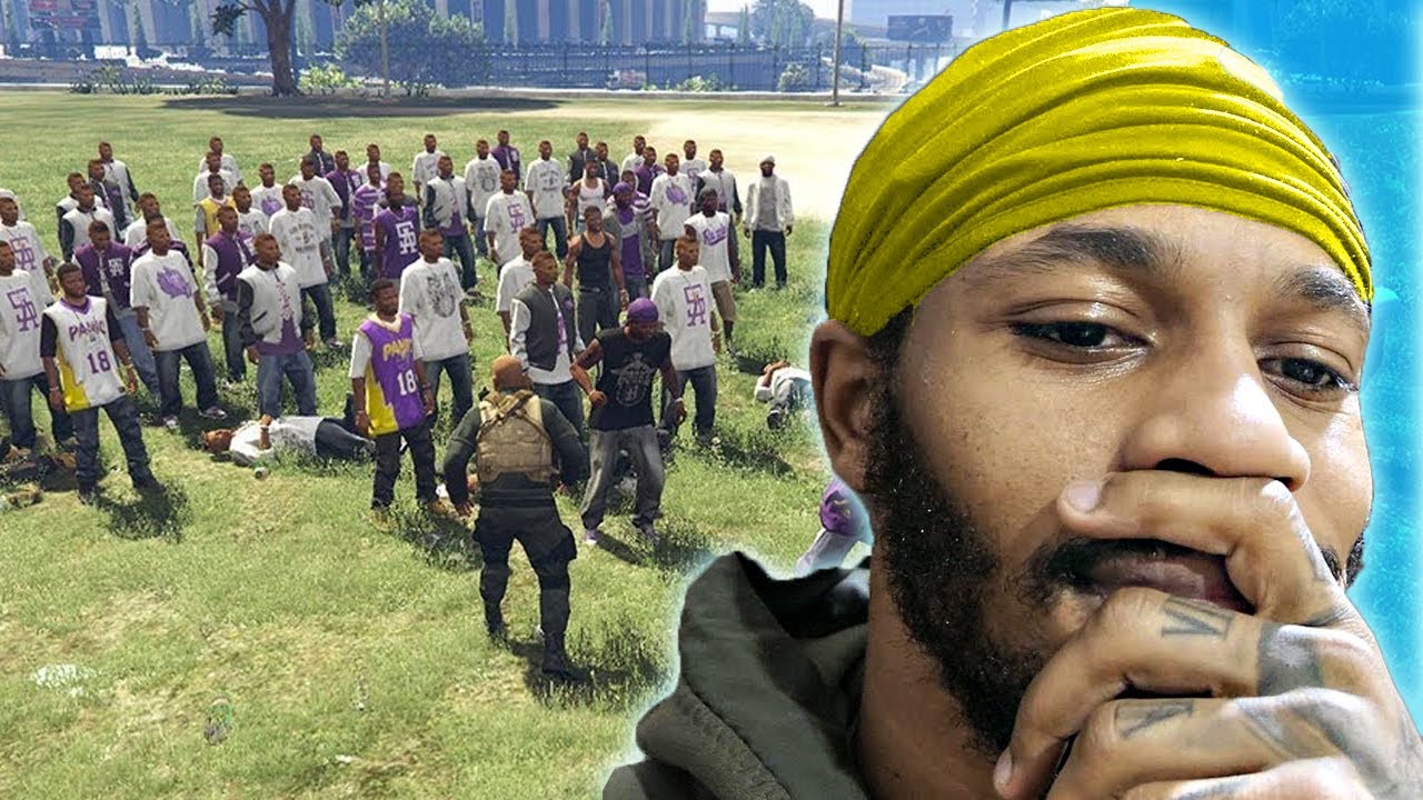 GTA 5 RP SLIME LYFE | 100 OPPS JUMPED OUT ON ME - YouTube