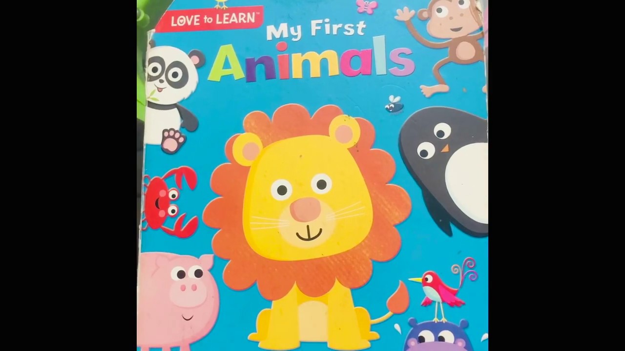 My first animals| baby first book|baby’s first book| animal book 4 kids ...