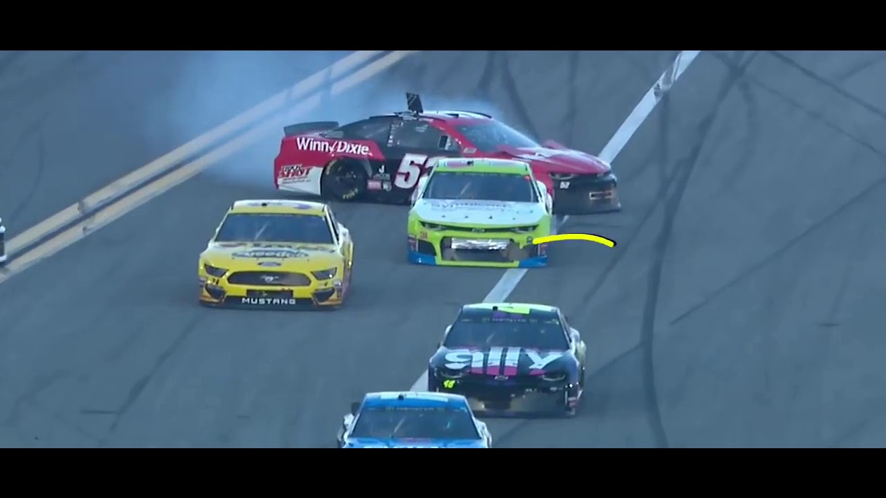 Nascar 2019 Daytona 500 All Crashes ***THE BIG ONE*** + Other Crashes ...