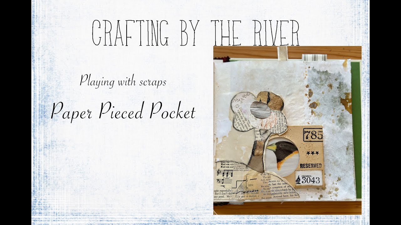 Playing with scraps Paper Pieced Pockets - YouTube