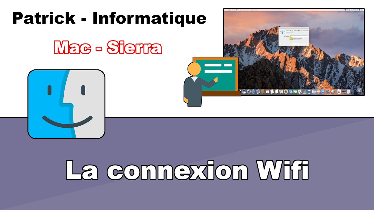 Tuto Mac OS 10.12 - Sierra - La connexion Wifi - YouTube