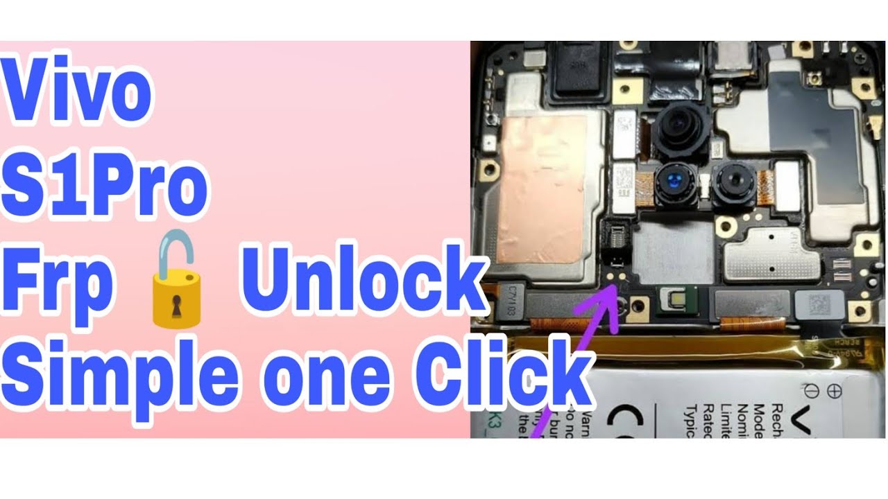Vivo S1 Pro pattern Frp Remove By Umt Tool Tg_shivam - YouTube