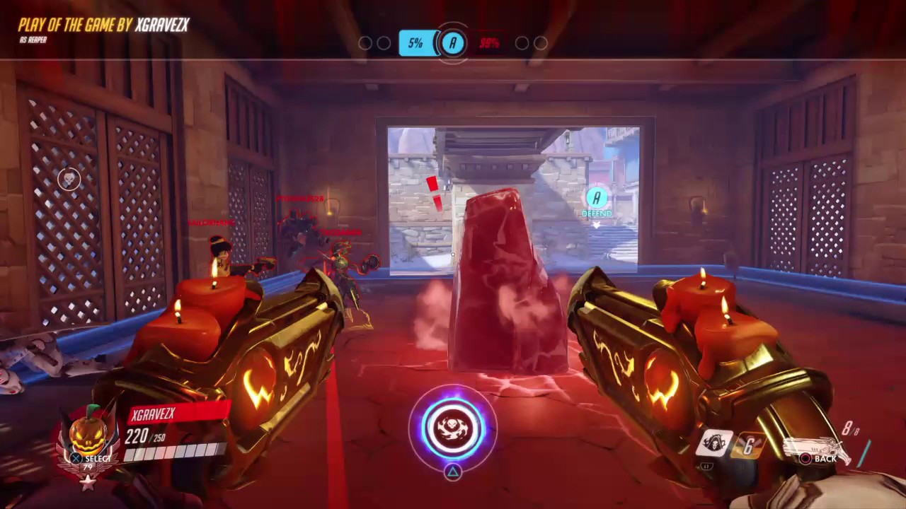 Overwatch: Reaper Quad Kill - YouTube