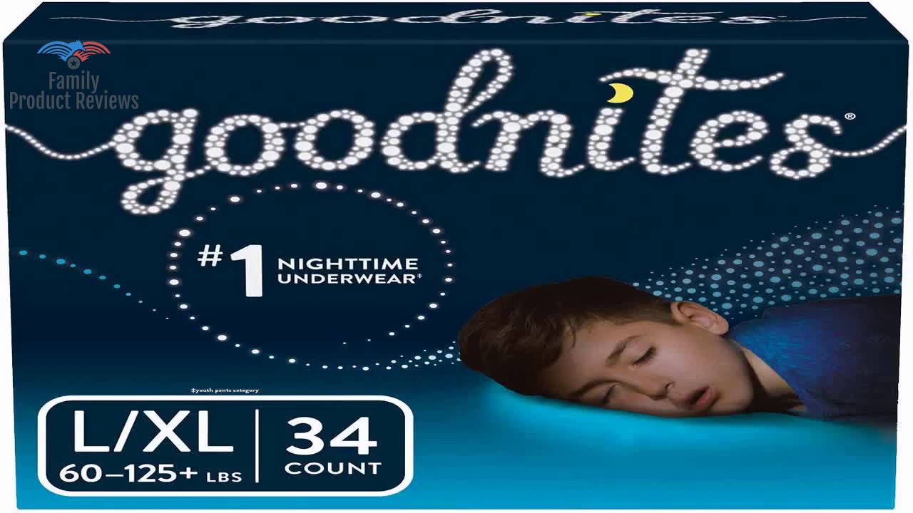 Goodnites Bedwetting Underwear for Boys S/M 38-65 lb. 44 Ct packaging ...