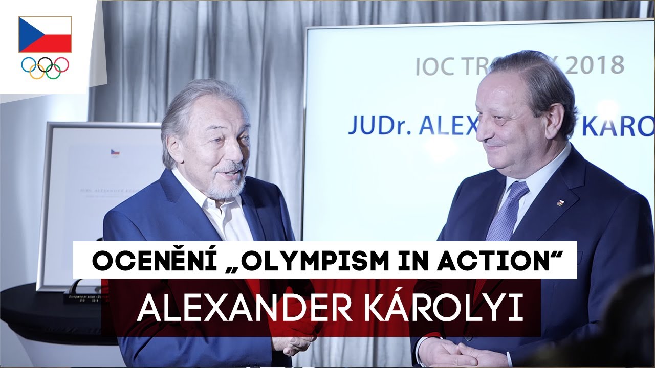 Alexander Károlyi získal cenu od Mezinárodního olympijského výboru ...