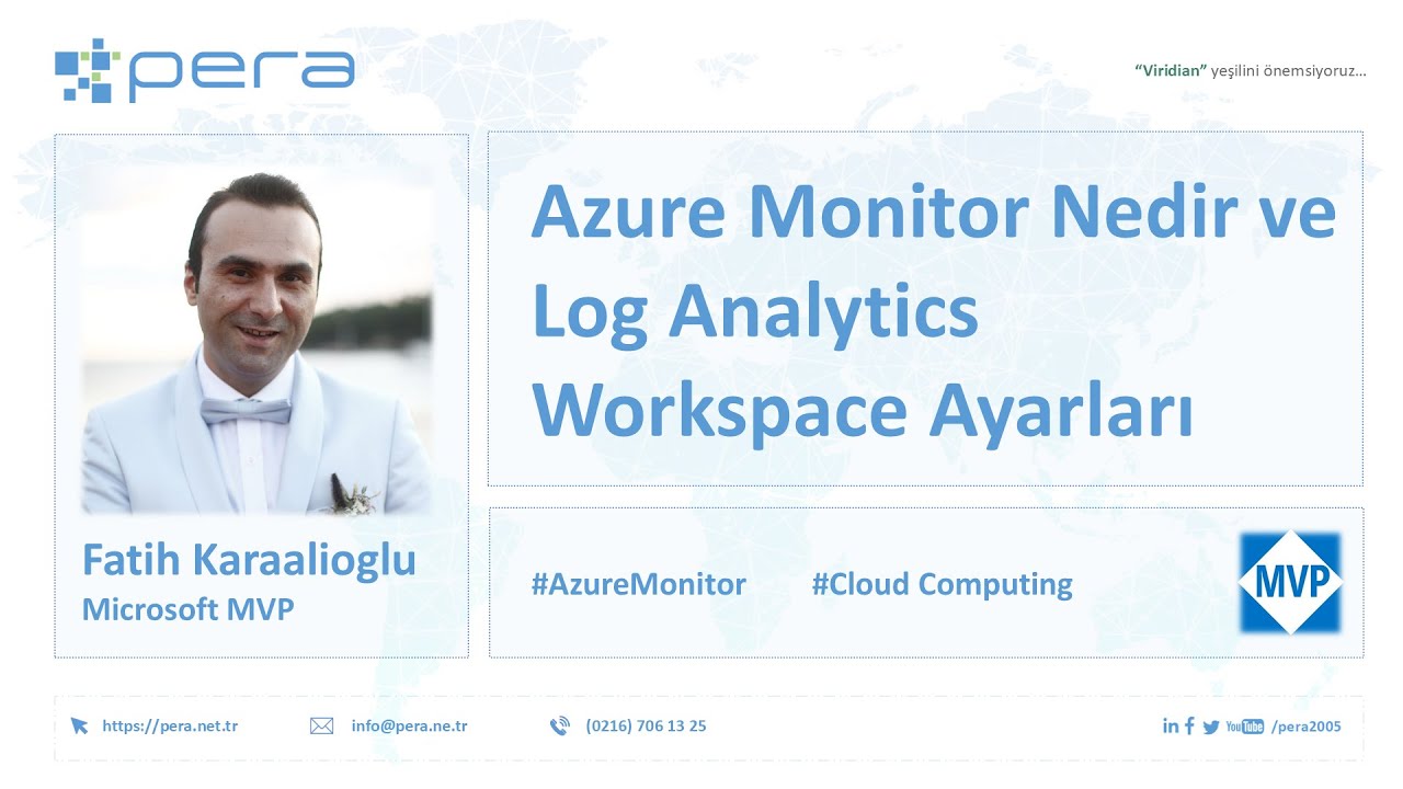Azure Monitor Nedir ve Log Analytics Workspace Ayarları - YouTube