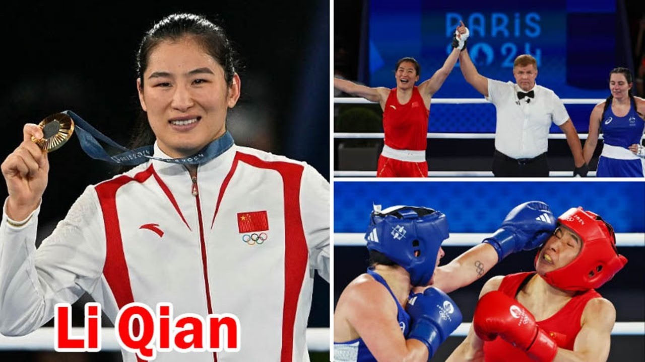 Li Qian Wins Gold Medal - Women's Middleweight·Boxing - Paris Olympics ...