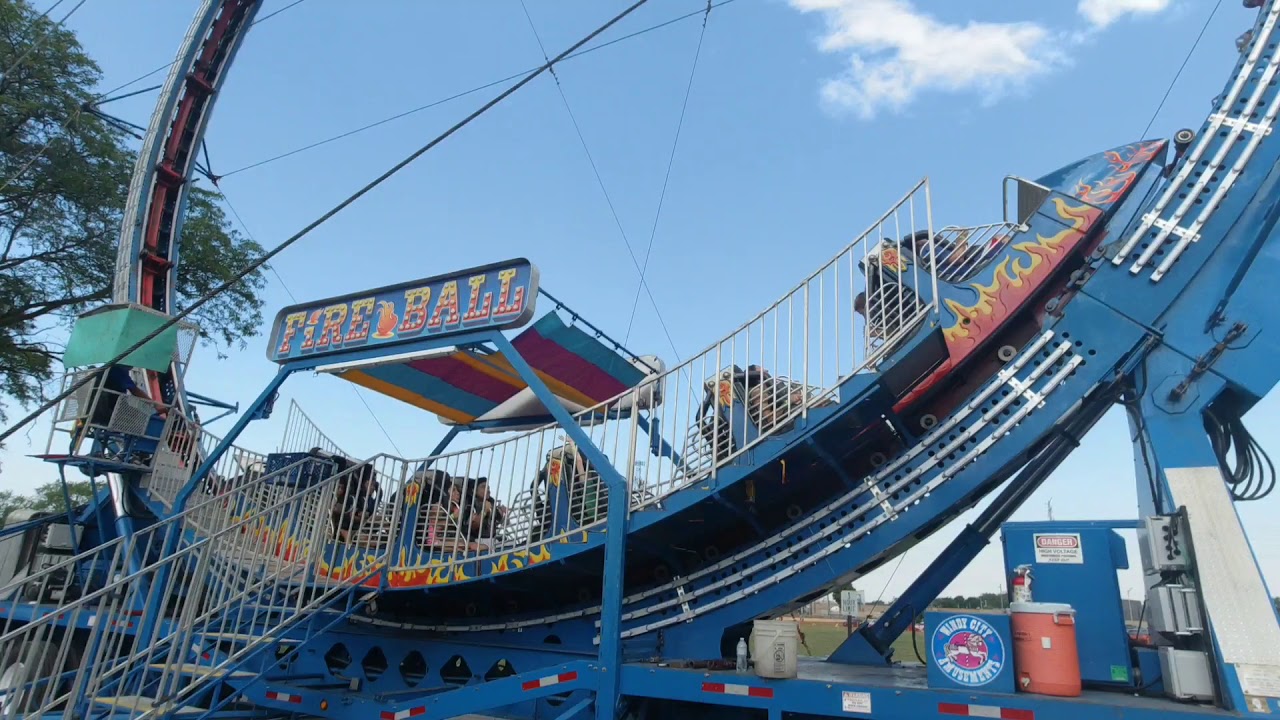 Fireball Amusement Park Ride - YouTube