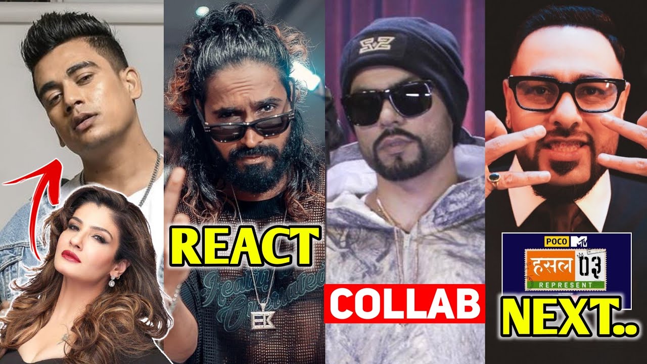 EMIWAY REACT TO KOTS ALBUM STREAMS | RAVEENA TANDON ON PANTHER | HUSTLE ...