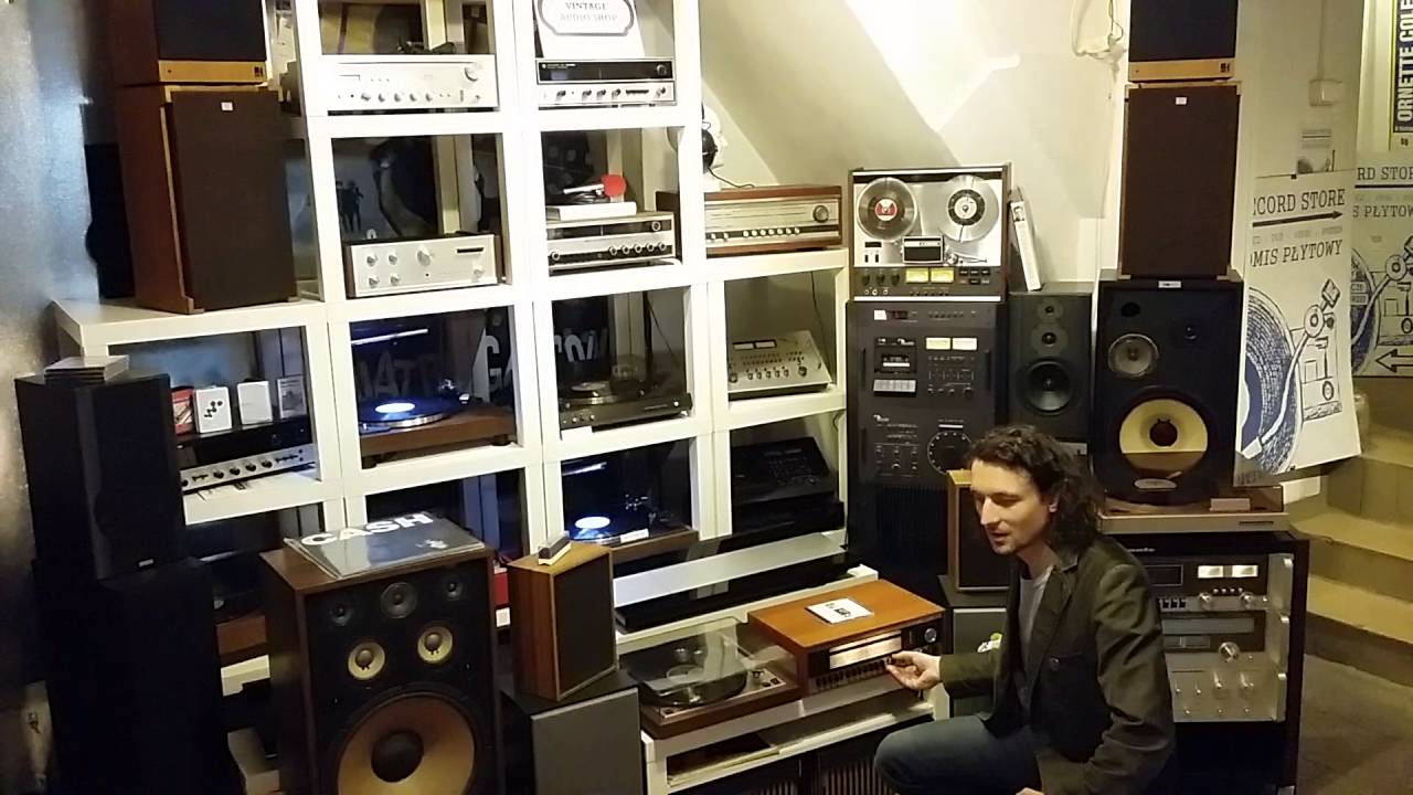 Vintage stereo set Philips from 70" - YouTube