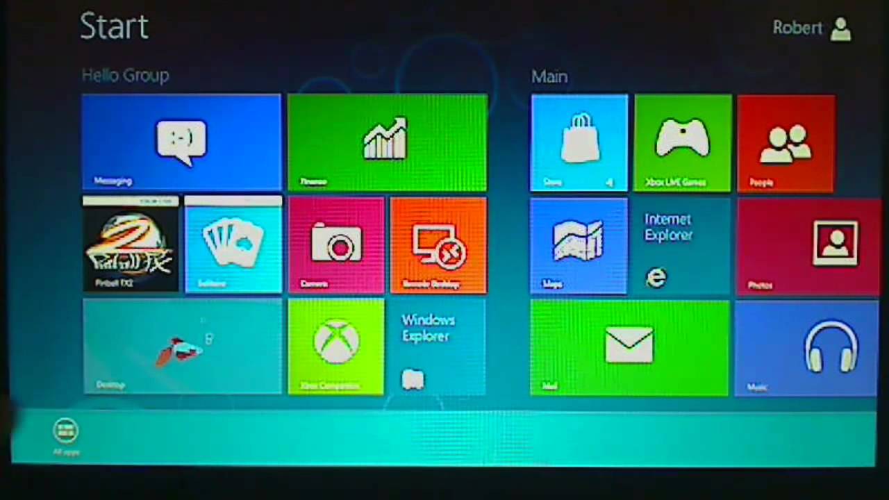 Windows 8 Consumer Review Metro Start Menu ( How to Organize) - YouTube