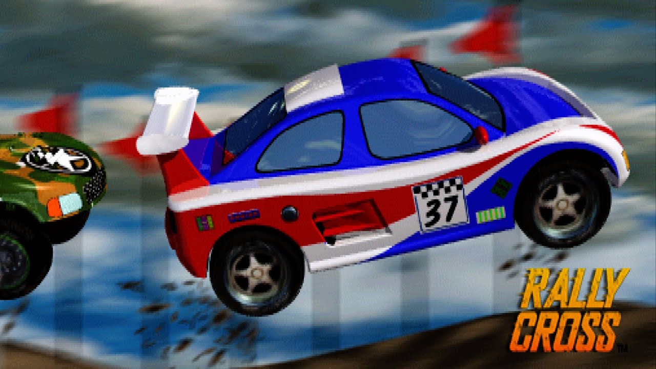 Checking out Rally Cross (PS1) on PS5 - YouTube