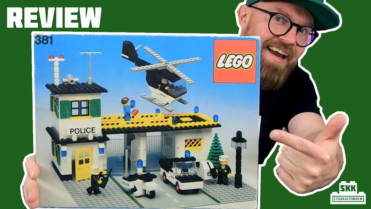 Die erste Polizeistation im Minifiguren-Maßstab: LEGO® 381 von 1979 ...