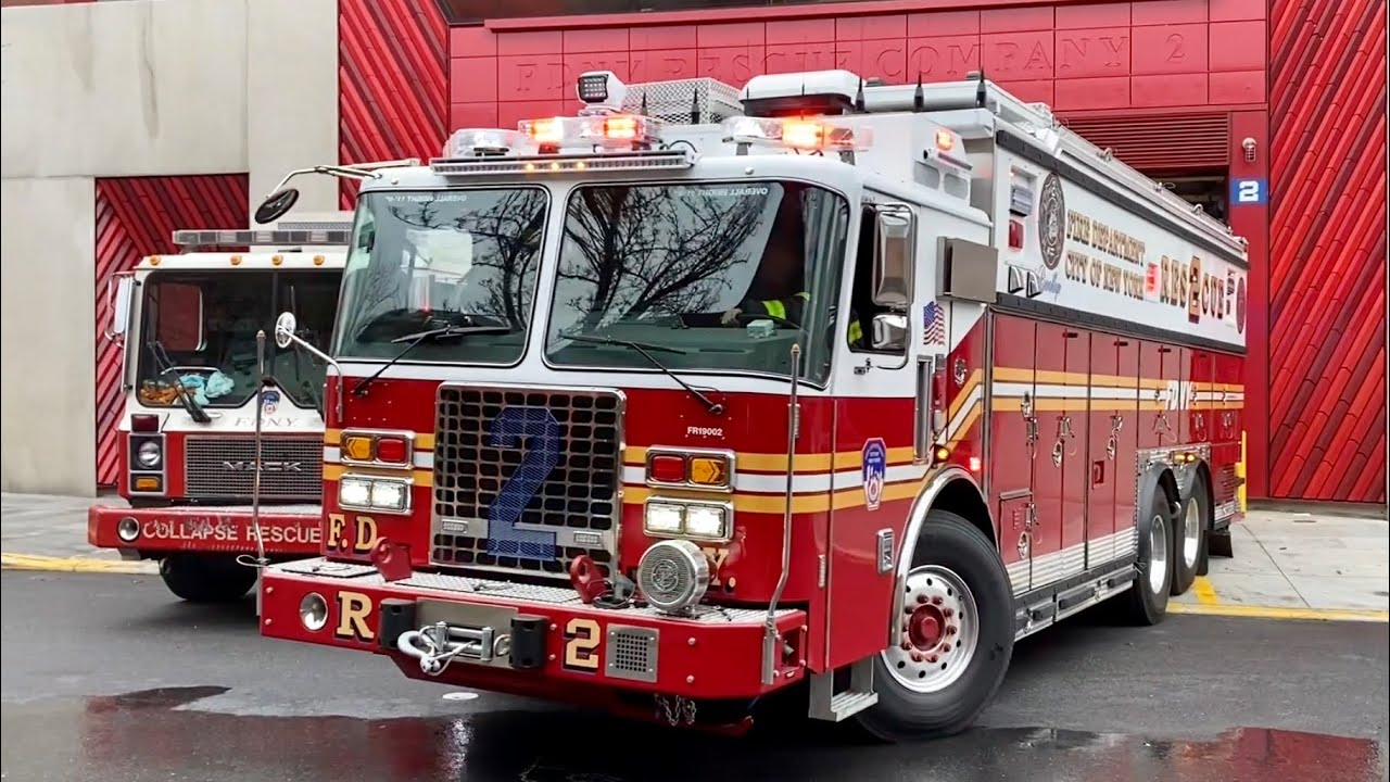 FIRST RUN FDNY BRAND NEW RESCUE 2 Responding Using Yelp To A 10 75 FIRST RUN FDNY BRAND NEW RESCUE 2 Responding Using Yelp To A 10 75