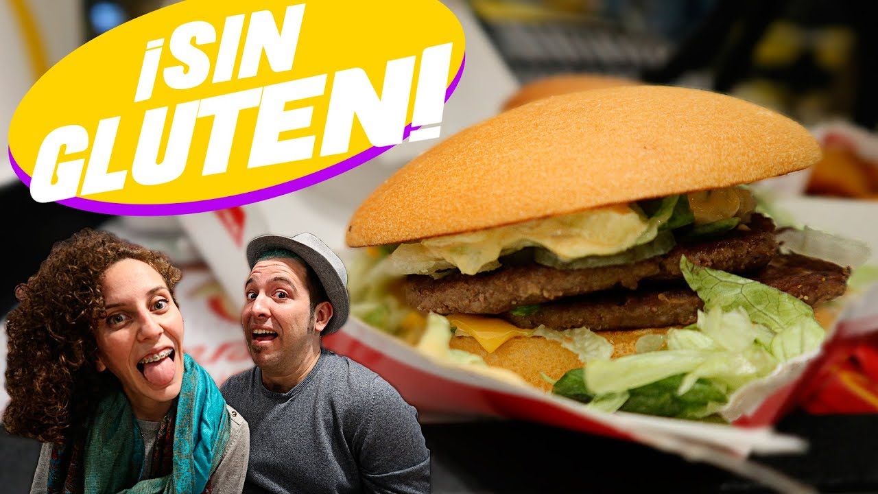 ¡SIN GLUTEN! |¿Puede comer fast-food una persona celíaca? McDonalds VS ...