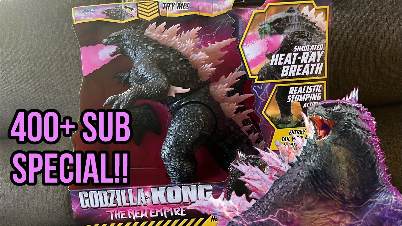 Godzilla Evolved Heat-Ray Breath R/C SHOWCASE (400+ subs special ...