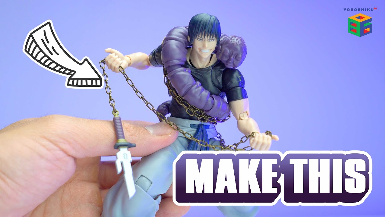 How to give your Inverted Spear of Heaven a chain!!! TUTORIAL - YouTube