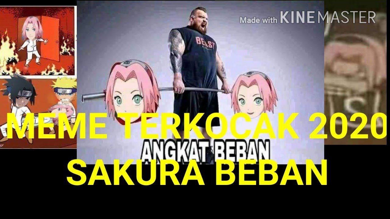 Sakura (BEBAN) meme terngakak anime naruto - YouTube
