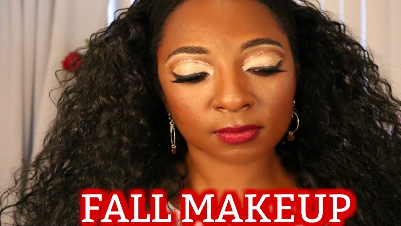 Fall Makeup Tutorial GRWM | NikkiBeautybliss - YouTube