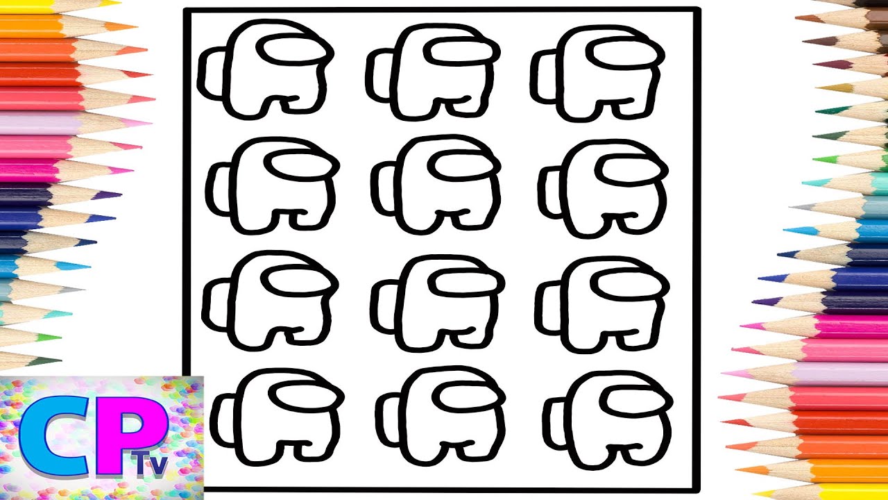 Among Us Coloring Pages/Among Us in Different Colors/Culture Code ...