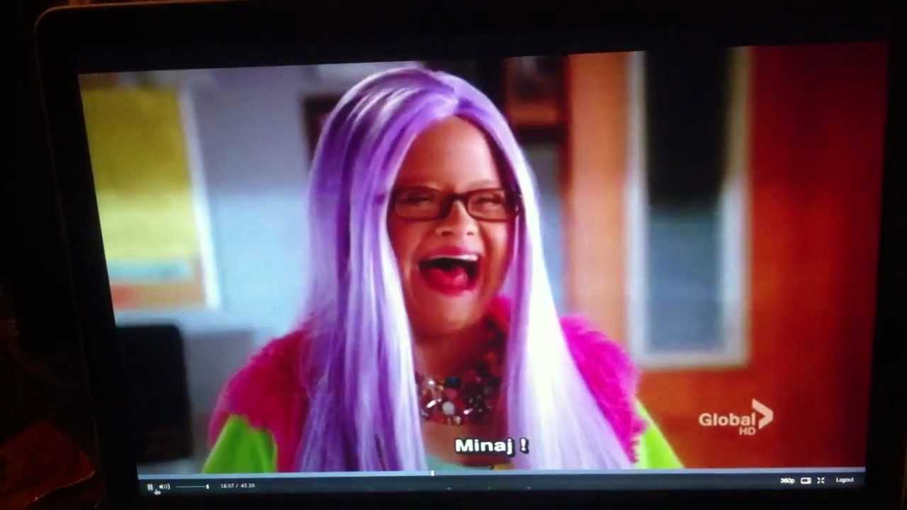 Becky Glee Nicki Minaj