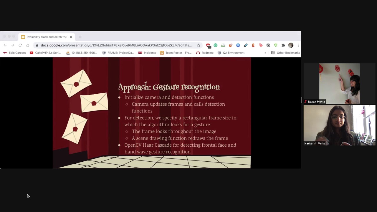 Intro to Computer Vision project demo | Harry Potter Invisibility Cloak ...