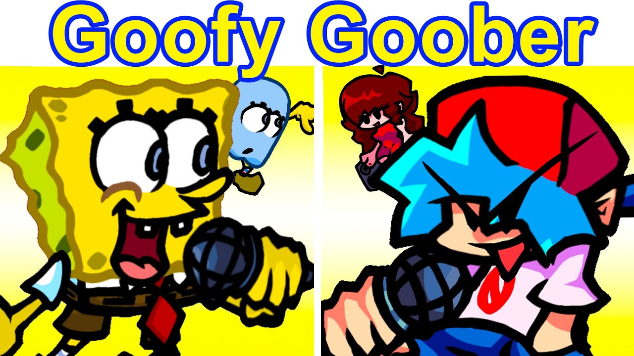 Friday Night Funkin' - V.S. Spongebob (Goofy Goober) - FNF MODS [HARD ...