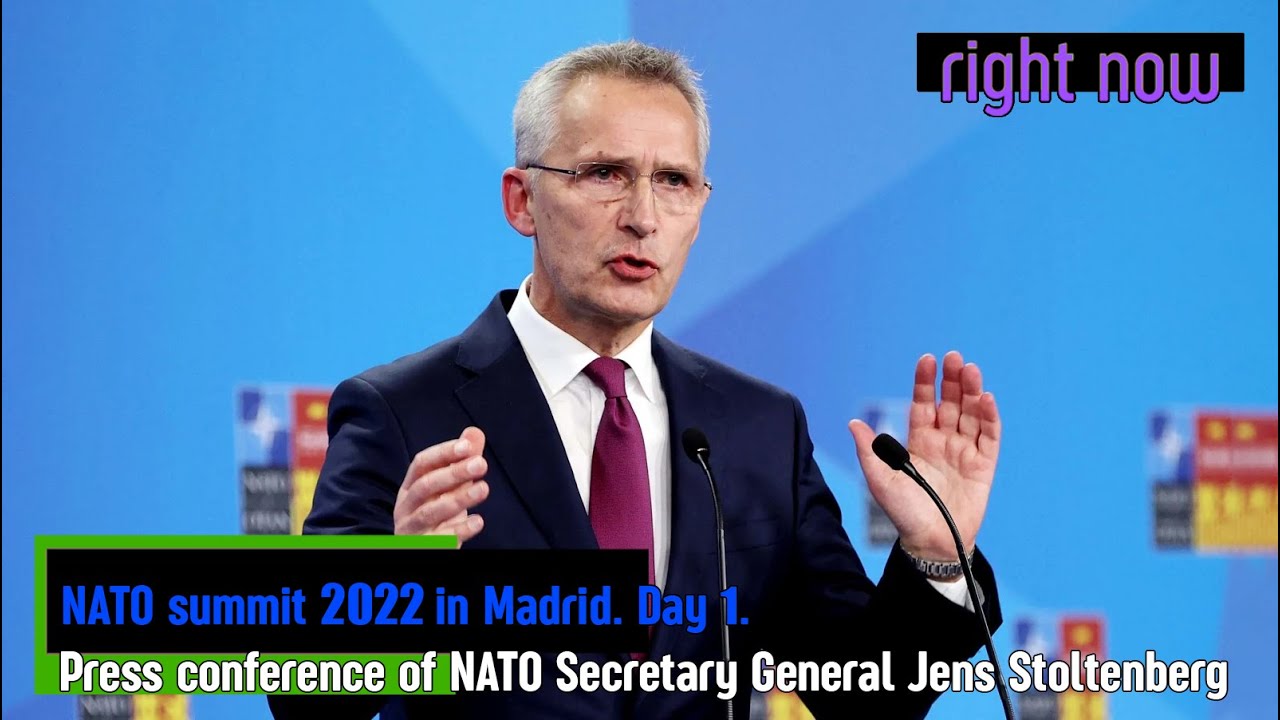 Right Now - NATO summit 2022 in Madrid. Day 1. Arrivals Partner ...