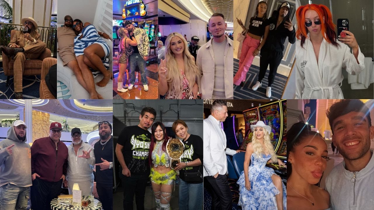 All WWE Superstars and their to Las Vegas for Wrestlamania Weekend 2025 ...