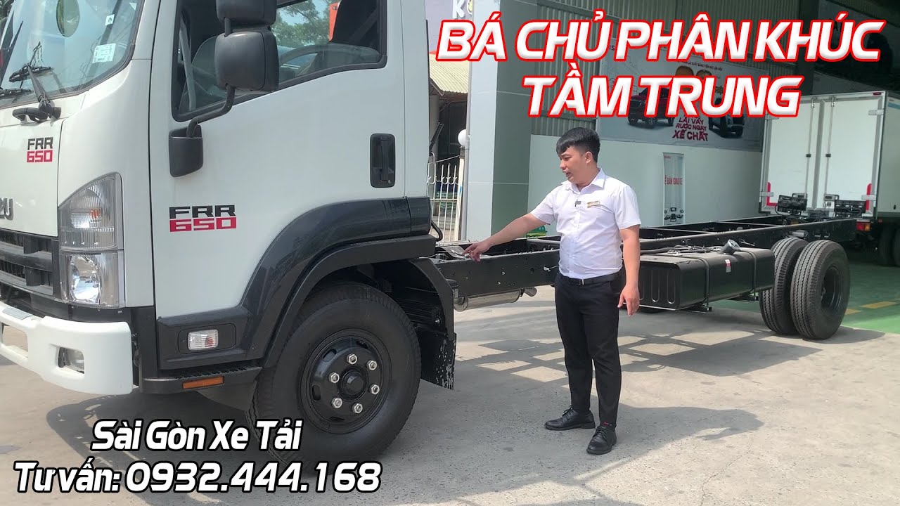 ISUZU FRR 650 – Xe tải 6 tấn 5 Chính hãng Tầm trung hiện đại thống lĩnh ...