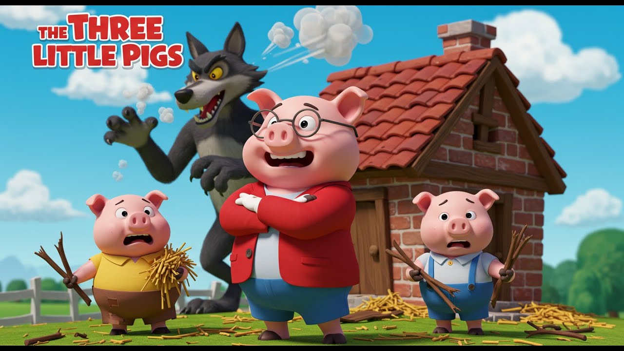The Three Little Pigs: A Huff and Puff Tale - YouTube