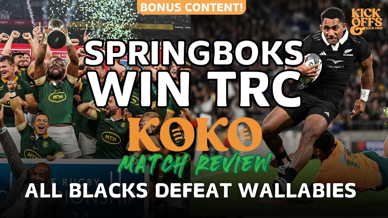 Springboks win the 2024 TRC at home and the All Blacks sweep up the ...