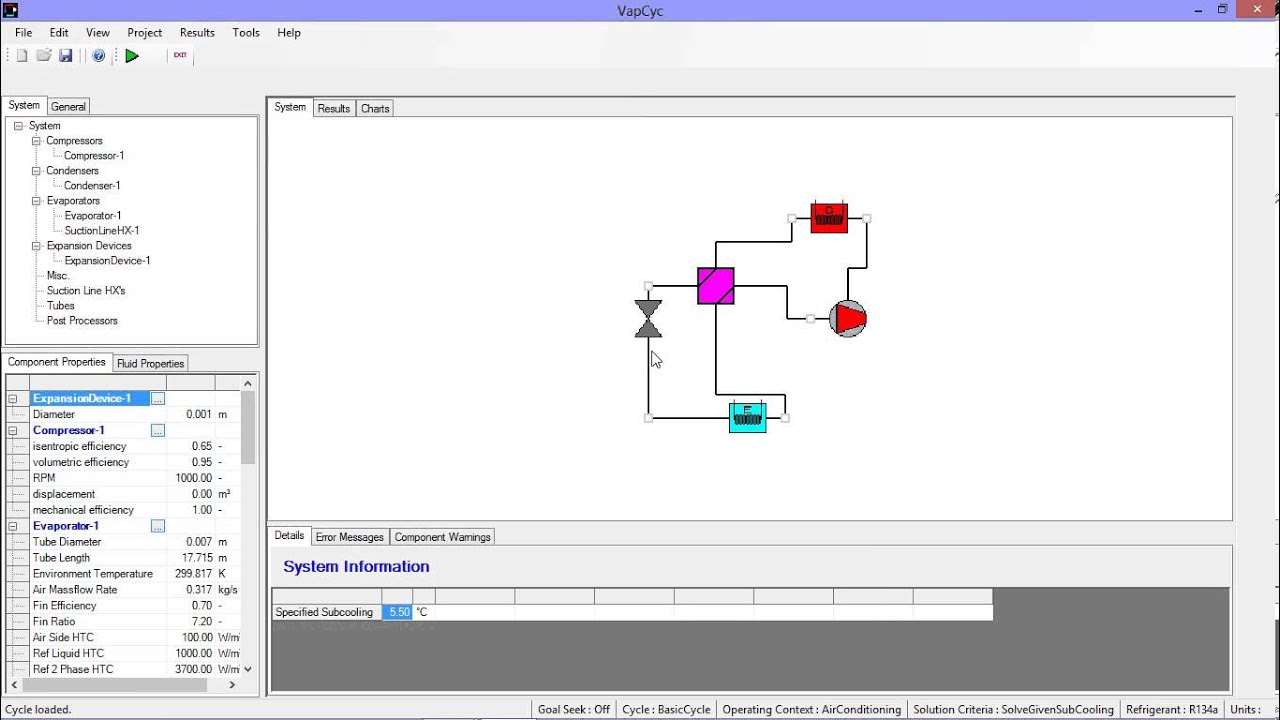 Video 6 Modeling a Cycle with SLHX in VapCyc - YouTube