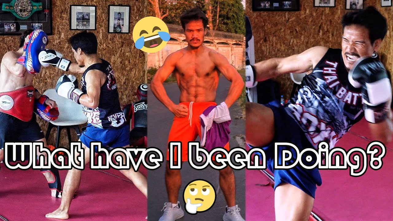 Training Muay Thai for the first time as a fight fan 😅 - YouTube