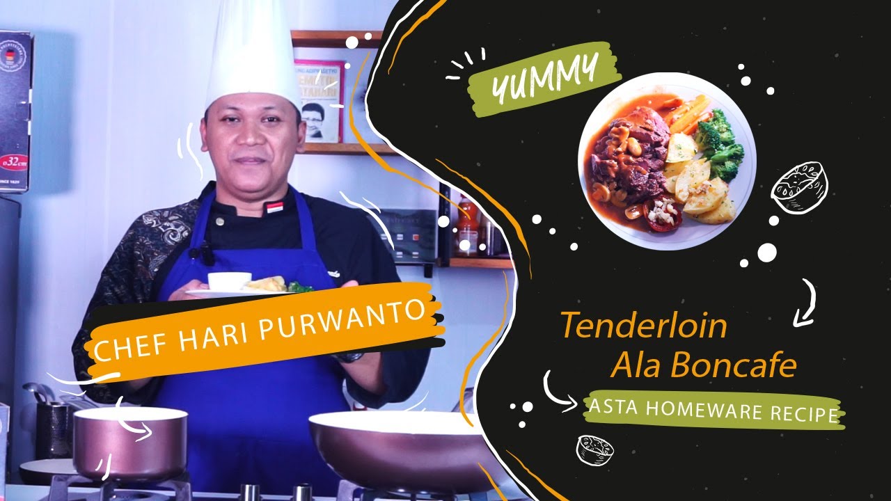 Tenderloin Steak by Chef Hari x Asta Homeware - YouTube