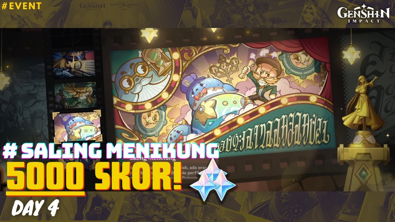 Event Saling Menikung : Total Skor 5000 Day 4 - Mawar dan Senapan ...