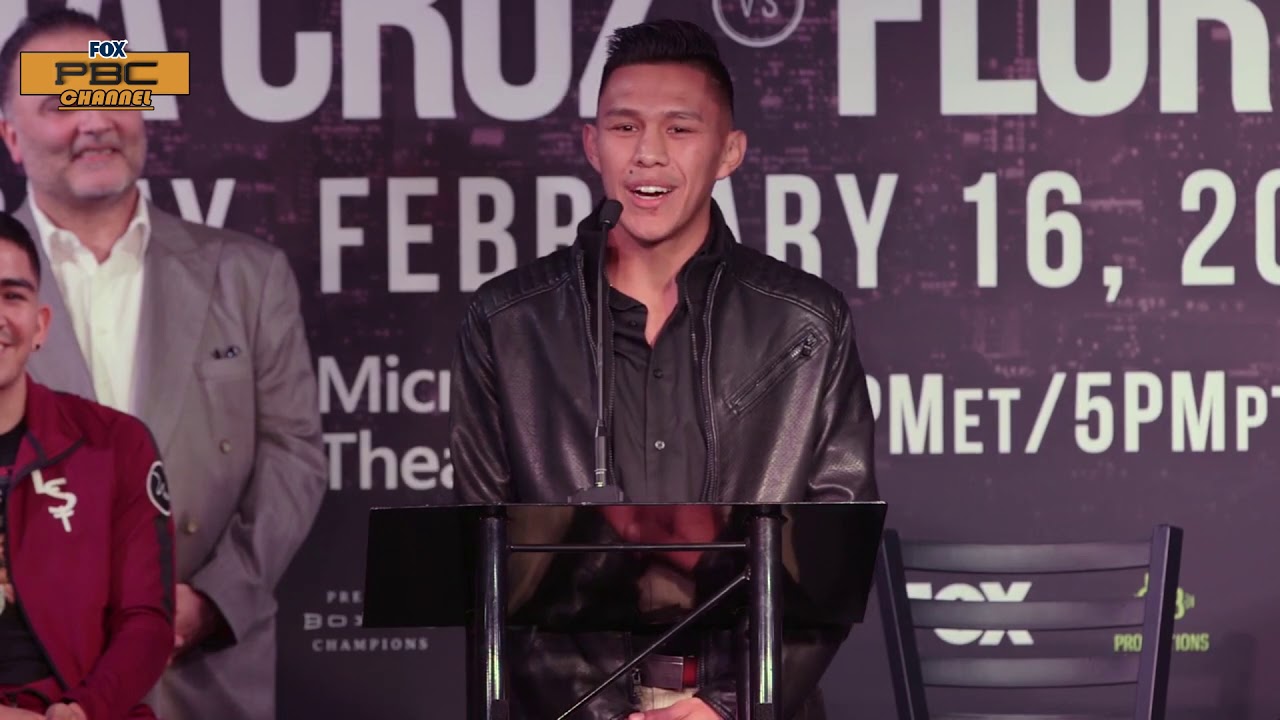 Leo Santa Cruz vs Miguel Flores PRESS CONFERENCE FOX PBC CHANNEL 2019 ...