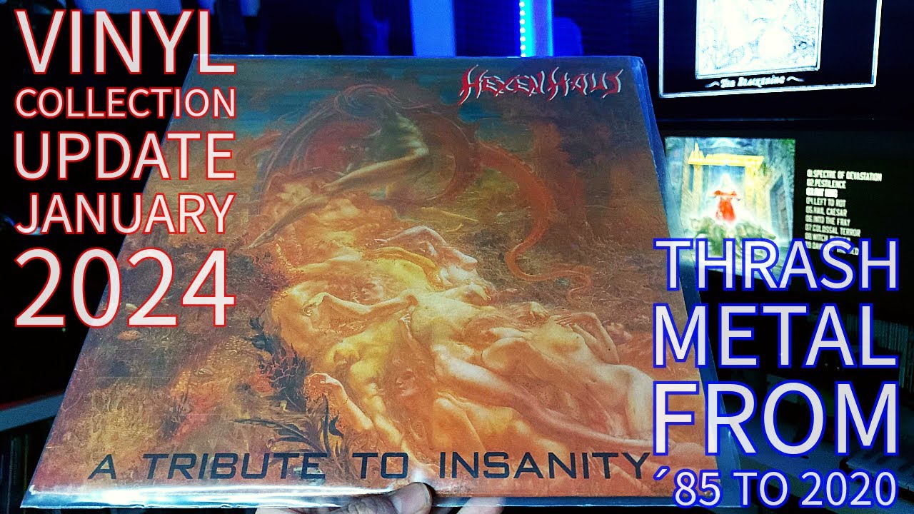THRASH METAL VINYL COLLECTION UPDATE - Releases from 1985 to 2020 (Old ...