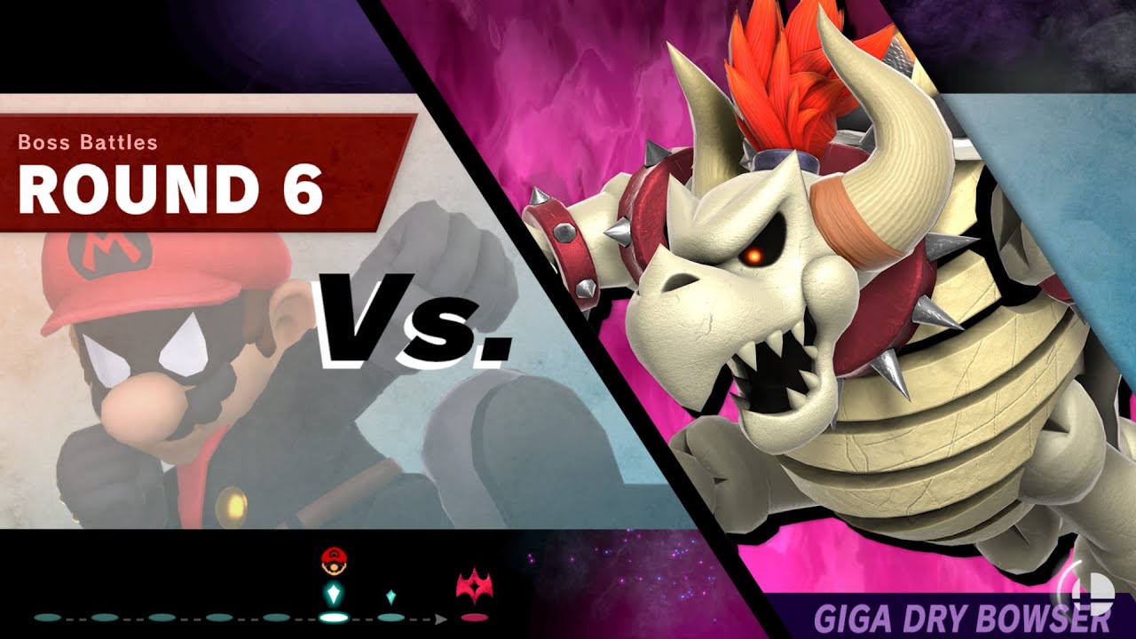 Mr. M (Mario) vs SSBU Boss Battles 9.9 Difficulty Quickie -By ...