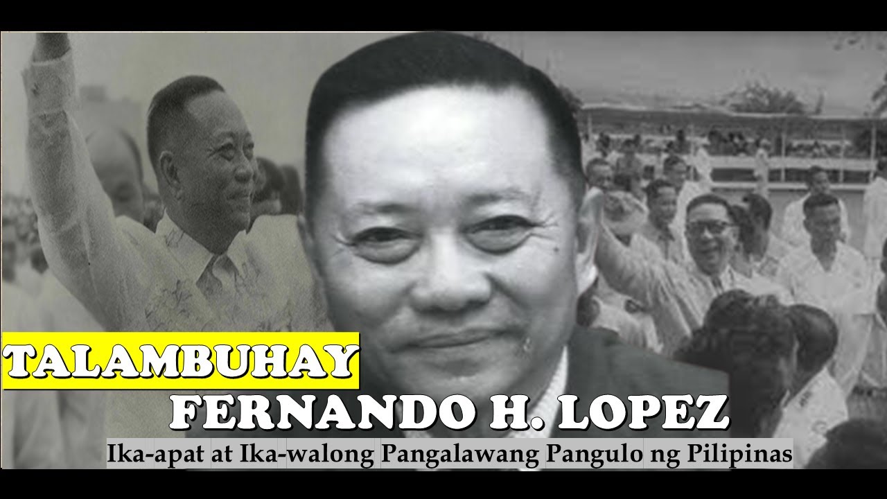 FERNANDO LOPEZ : ANG BISE PRESIDENTE NI PANGULONG FERDINAND MARCOS ...