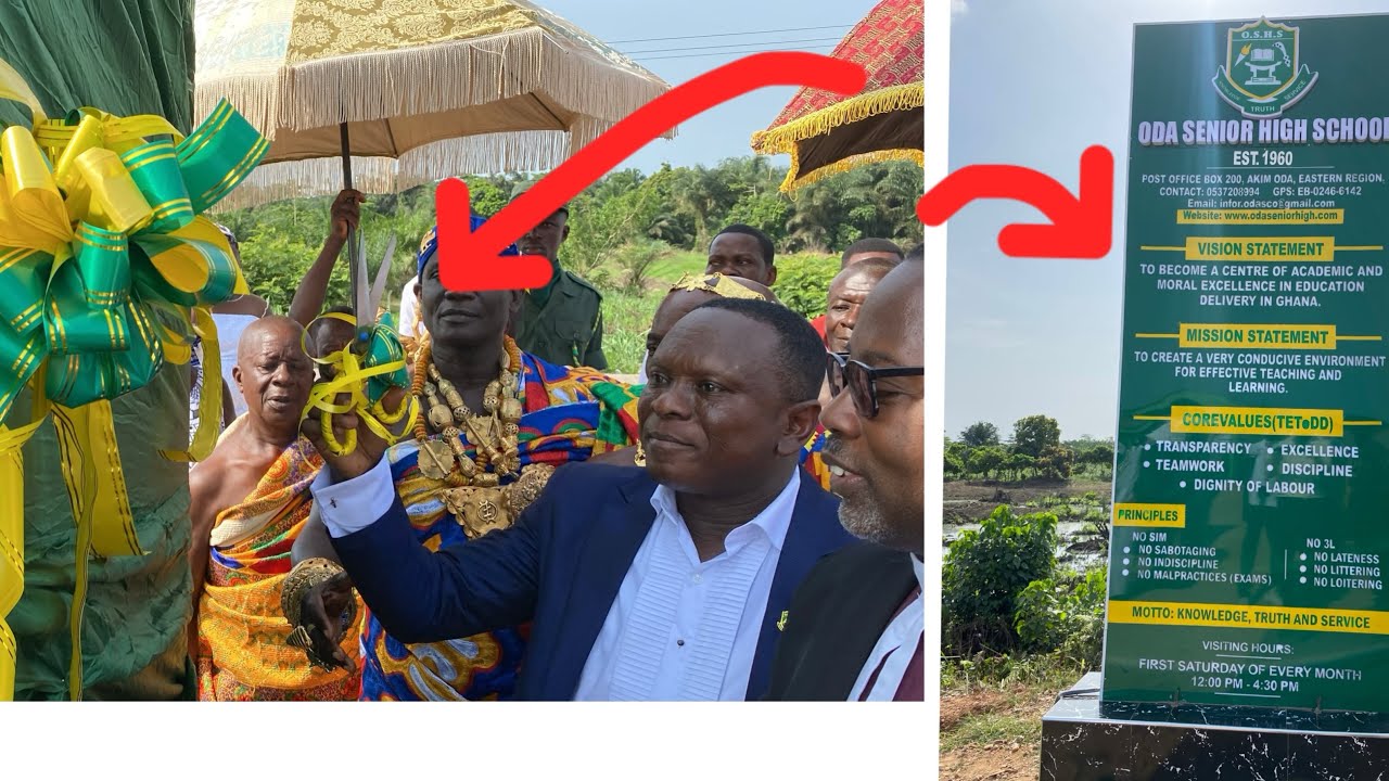 Beautiful! ️Oda SHS Gets A New Electronic Signage…New Headmaster Mr ...